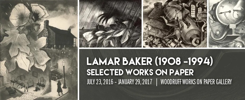 Lamar Baker (1908-1994) Selected Works on Paper - COMU • The Columbus ...
